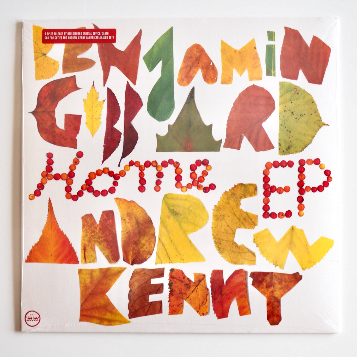 BENJAMIN GIBBARD AND ANDREW KENNY - Home EP - 2023 reissue (gold vinyl ...