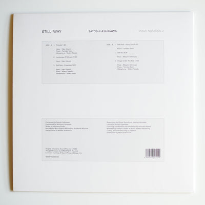 Satoshi Ashikawa – Still Way | Wave Notation 2 [used] – rovakk musikk